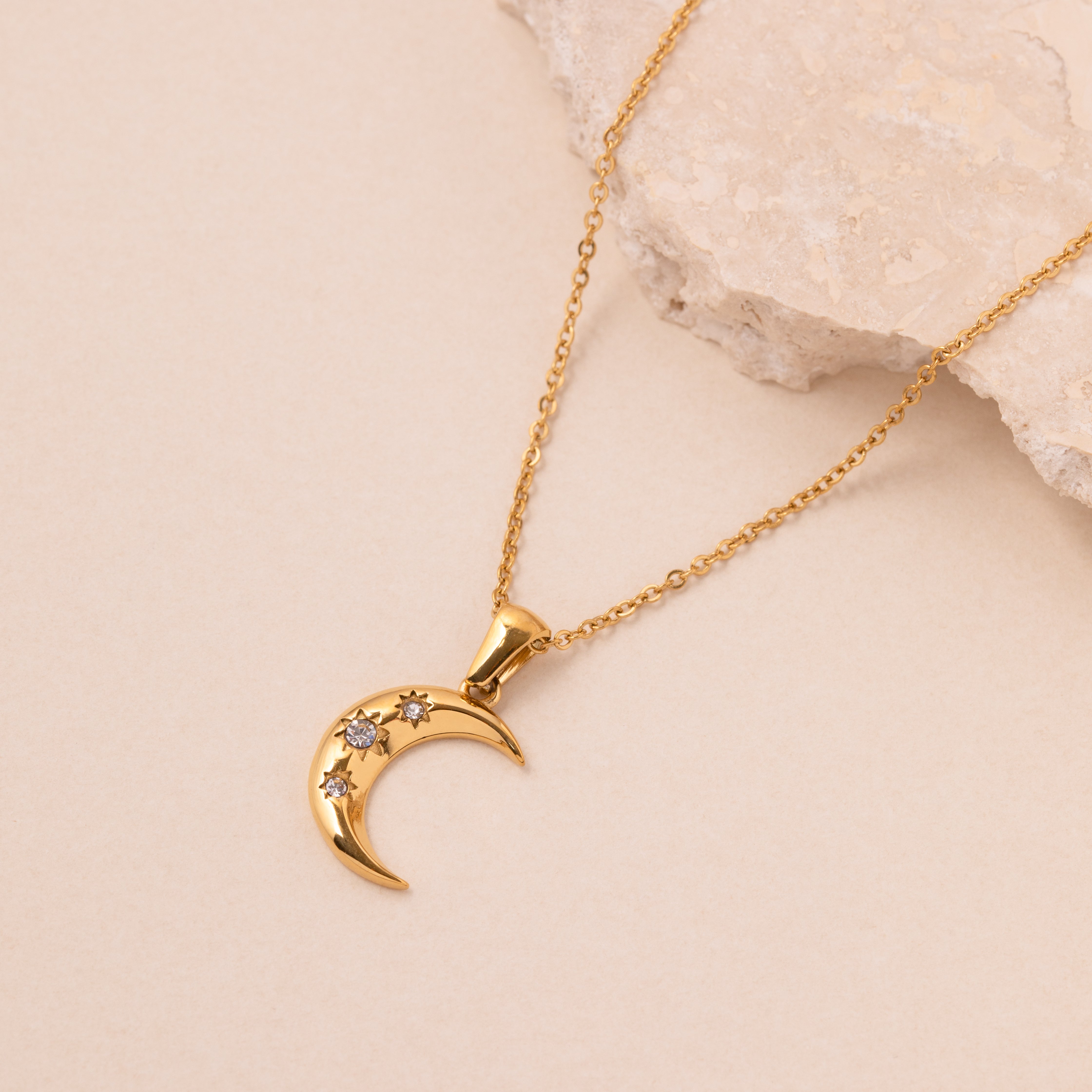 Gold Necklaces | Gold Coated Stainless Steel Jewellery – Jerne by Jodie